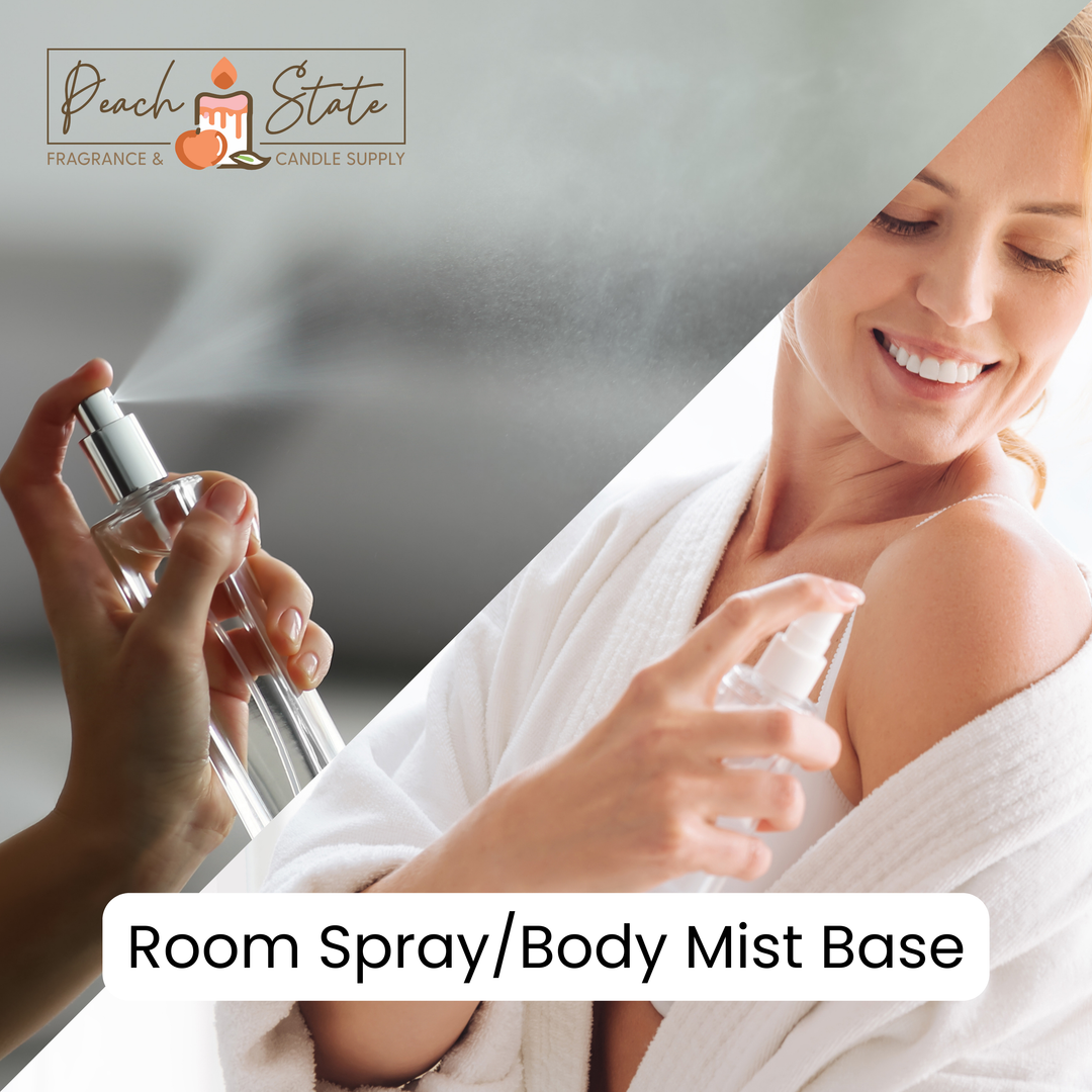 Room Spray/Body Spray Base (Alcohol Based) – Peach State Candle Supply